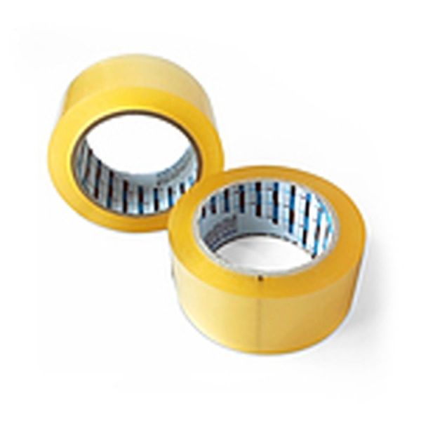 hplusmall 더블 OPP접착테이프 일반형 투명 황색 1BOX 50EA[WCA5 - 핫트랙스