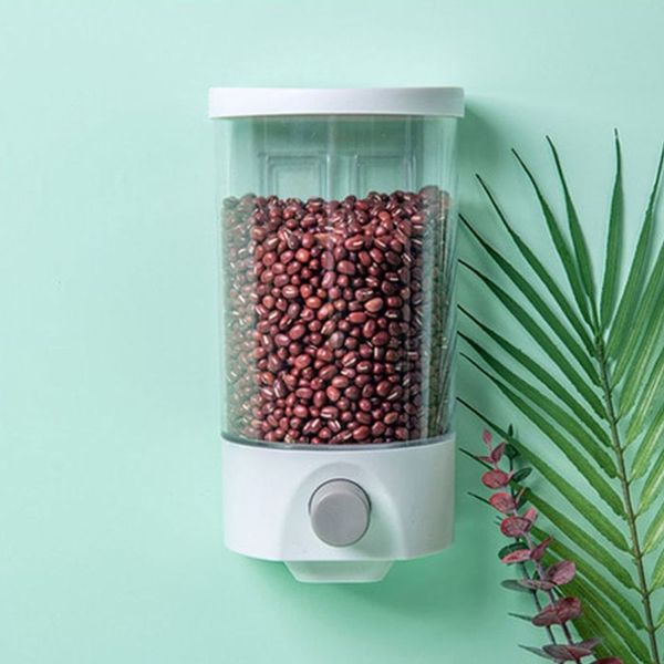 hplusmall 다용도 잡곡 보관통 1000ml 1P 쌀통 잡곡통 덮개형 - 핫트랙스