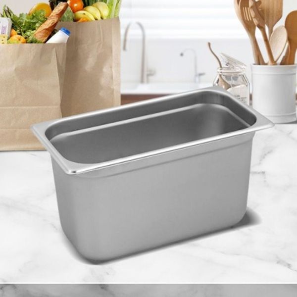 hplusmall 1/3 스테인레스밧드 8호 주방용품 반찬통 보관용기 - 핫트랙스