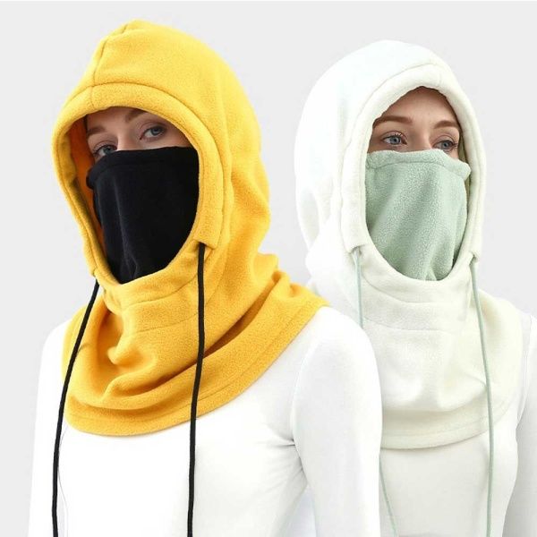 hplusmall 겨울 방한 목폴라 후드 마스크 모자 자전거 목토시[WB - 핫트랙스