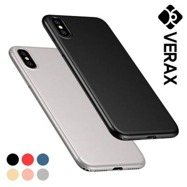 VERAX P001 갤럭시A8 2018 3D 강화 풀커버 하드 케이스 - 핫트랙스
