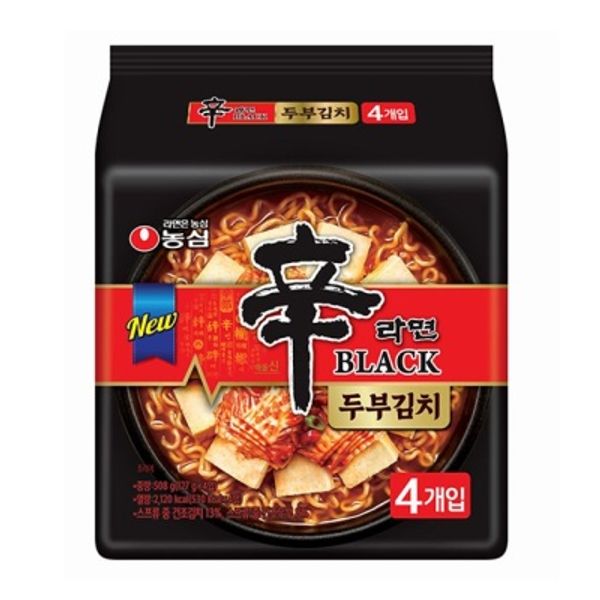hplusmall 농심 신라면 블랙 120g 멀티 4입 - 핫트랙스