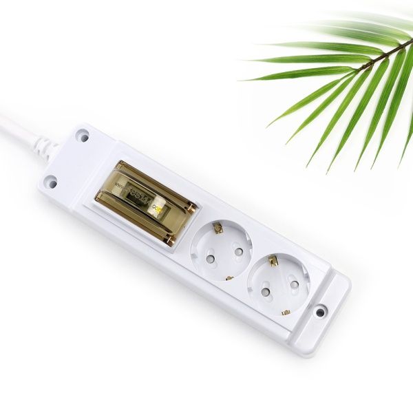 ijung 현대 고용량 누전차단 멀티탭 콘센트 2구 1.5m - 핫트랙스