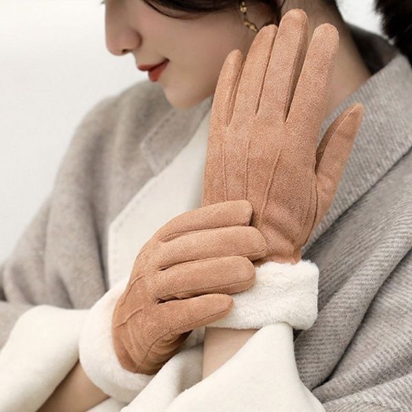 hplusmall 우아한 여성장갑 세련미 돋보이는 클래식 겨울장갑[W9 - 핫트랙스