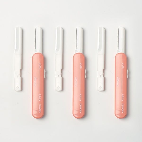 shoppingplan 착뷰티 슬라이드 눈썹칼 3세트 휴대용 눈썹정리칼 - 핫트랙스