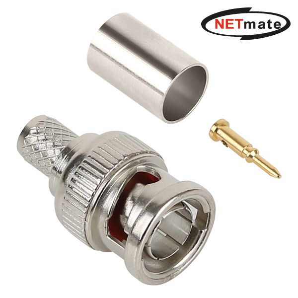 GOLFIA BNC 5C 압착 커넥터(75Ω/100개) - 핫트랙스