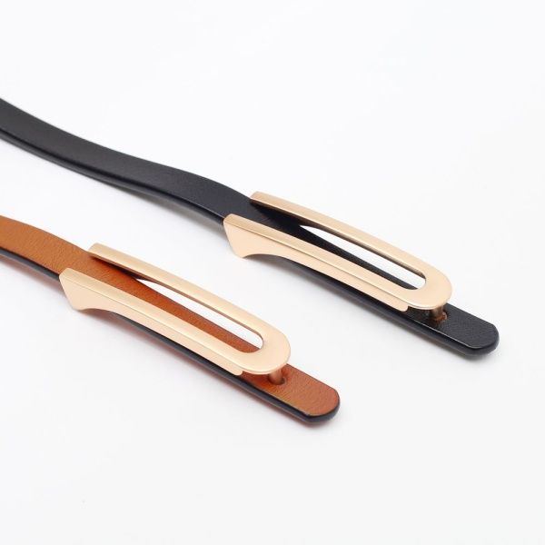 hplusmall 2p 소가죽 여성 B BR S2 아임 레더 세트 벨트[WD40F3E - 핫트랙스