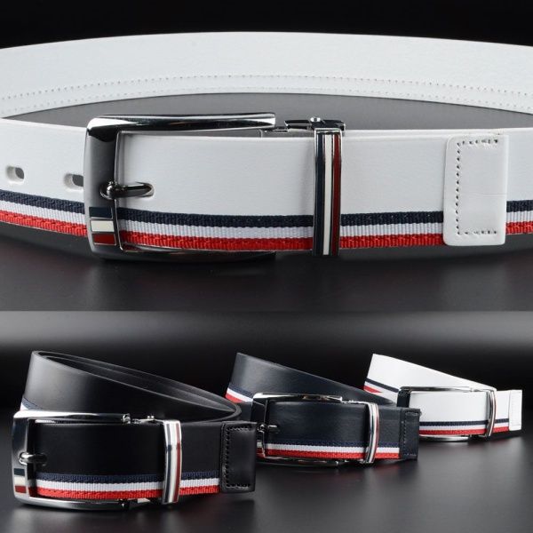 hplusmall 남성 정장 캐주얼 패션 통가죽 벨트 청바지 허리띠[W9 - 핫트랙스