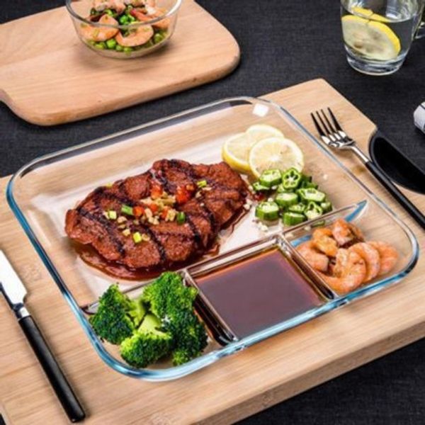 ZIPDREE 1+1 써니 플레이트 내열강화유리 오븐접시 유리식판 - 핫트랙스