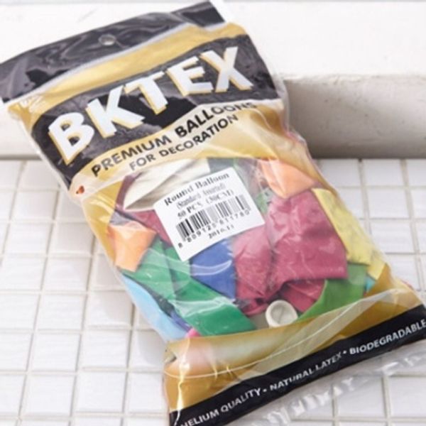 hplusmall 대형 풍선 아치 행사 일반 혼합색상 30cm 큰풍선 50p - 핫트랙스