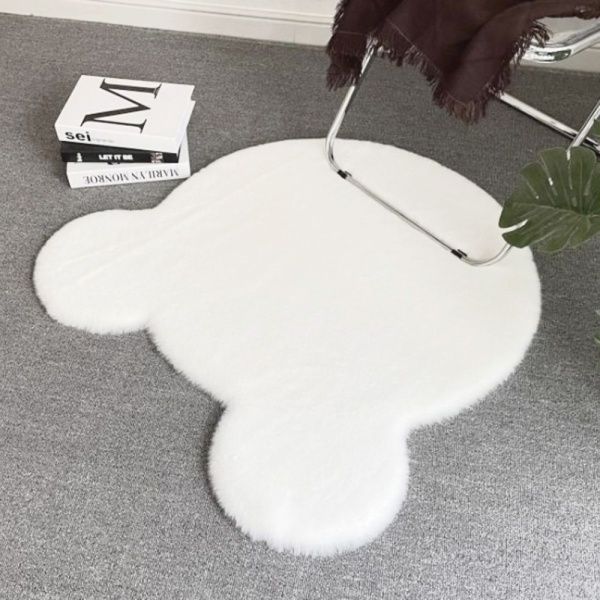 hplusmall 헬로베어 장모 러그 60cm 인테리어카페트[WC340C6] - 핫트랙스
