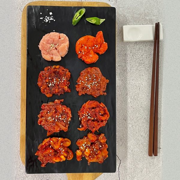 Eumdam [음담] 한끼 뚝딱 젓갈 8종 모둠세트 (30gx8) 3세트 - 핫트랙스