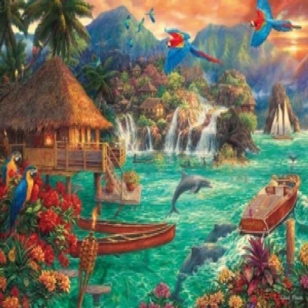 hplusmall 500피스퍼즐 판타지 아일랜드 토이앤퍼즐 TPD05-1009 - 핫트랙스