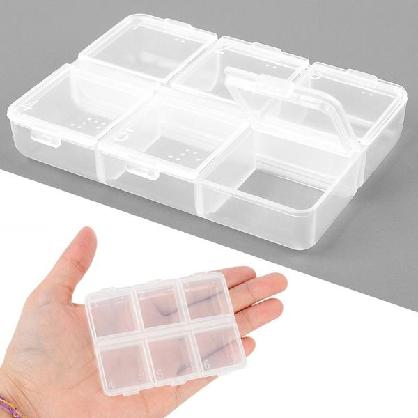 hplusmall 6칸 휴대용 소품케이스 액세 WEB4316 - 핫트랙스