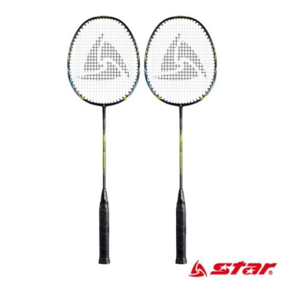 hplusmall 배드민턴라켓 400 라켓 2개입 배드민턴채 - 핫트랙스