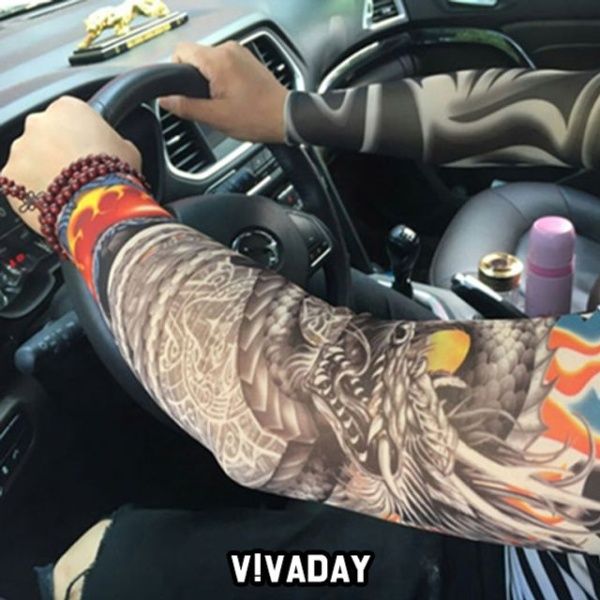 hplusmall MY 보복운전방지토시 타투토시 쿨토시 (랜덤) - 핫트랙스