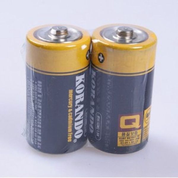 hplusmall 코란도 R20D 건전지 장난감 손전등 배터리 전지 2P[W8 - 핫트랙스