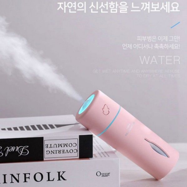 ERUM 심플한 디자인 탁상용 사무실용 LED무드등 USB가습기 - 핫트랙스