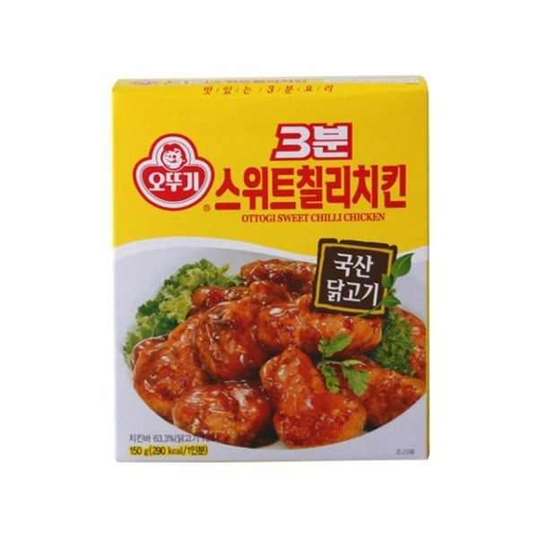 hplusmall 오뚜기 3분스위트칠리치킨150g - 핫트랙스