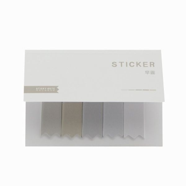 shoppingplan 라이트 접착 인덱스 메모지 6p세트 / 메모지플래그 - 핫트랙스