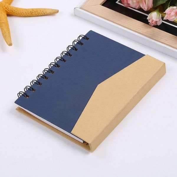 hplusmall 아트스케치 자석 볼펜수첩 유선 스프링수첩 블루[WBD2 - 핫트랙스