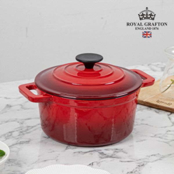 arbast [로얄그래프톤] 스타크 IH 무쇠 주물냄비 양수 20cm - 핫트랙스