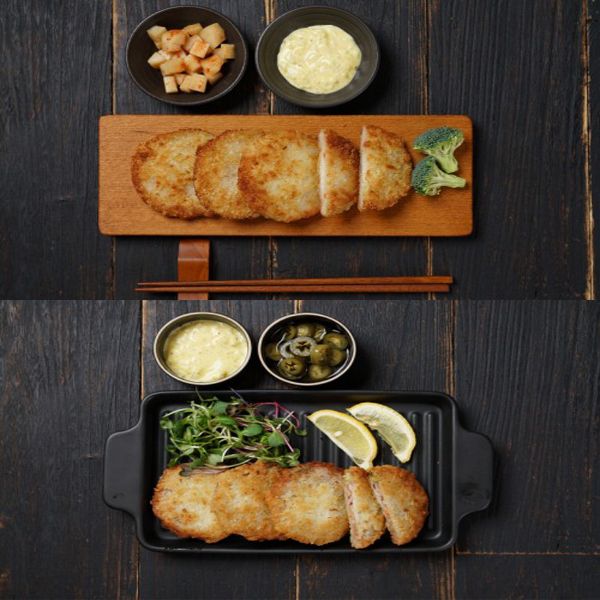 Eumdam 바삭한 새우까스,오징어까스 2봉 모음전 (1kg x 3봉) - 핫트랙스