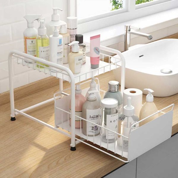 hplusmall W 2단 슬라이딩선반 용실정 WE9E16F - 핫트랙스