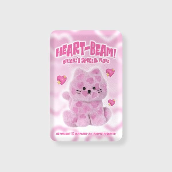 EARPEARP HEART BEAM CHICHI-PINK(보조배터리-무선충전) - 핫트랙스