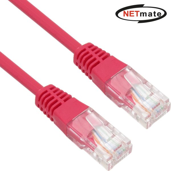 GOLFIA CAT.6 UTP다이렉트 케이블(레드) 3m - 핫트랙스