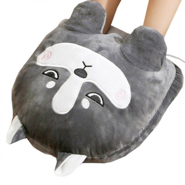 ERUM 허스키 강아지 USB 발열쿠션 발난로 발열방석 손난로 - 핫트랙스