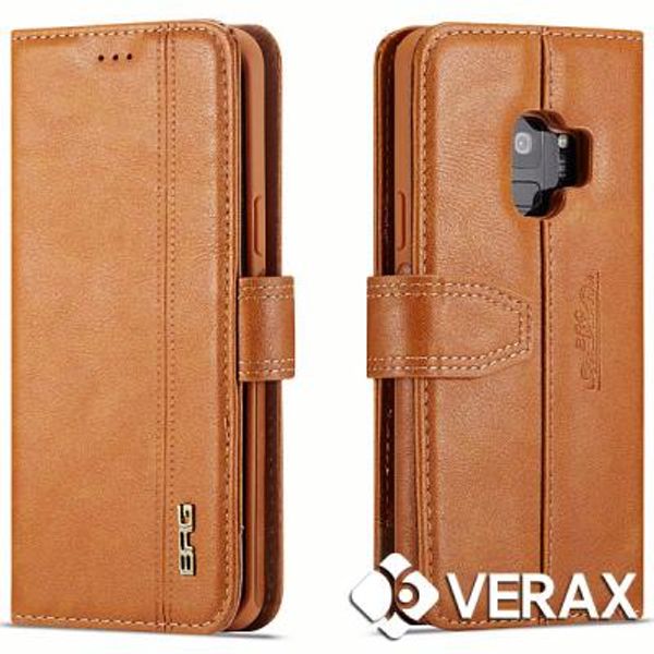 VERAX P367 갤럭시S9플러스 BRG 마그네틱 지갑 가죽케이스 - 핫트랙스