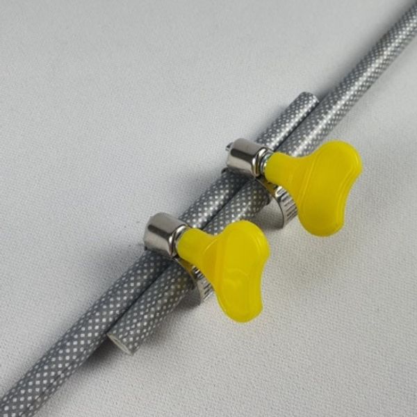 hplusmall 물호스 클램프 나비 손잡이 호스밴드 13-19mm - 핫트랙스