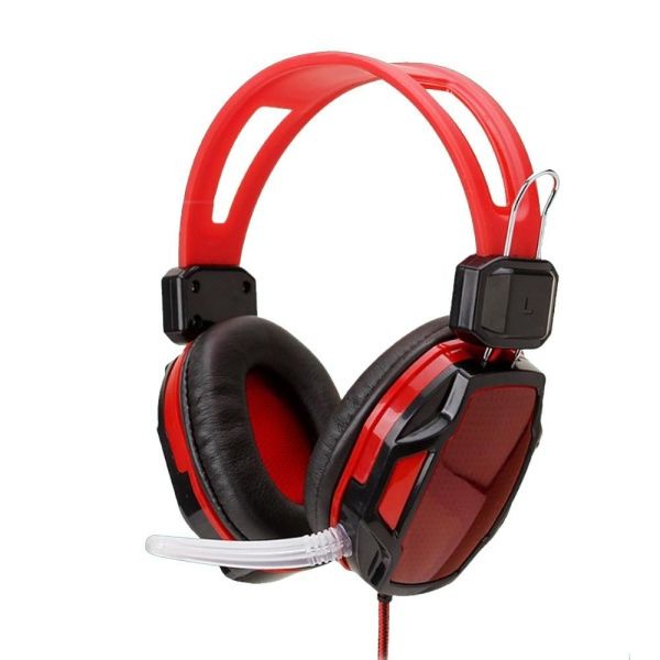 hplusmall BEST 라이브 833MV 게이밍 헤드셋(레드)pc 게임용헤드 - 핫트랙스