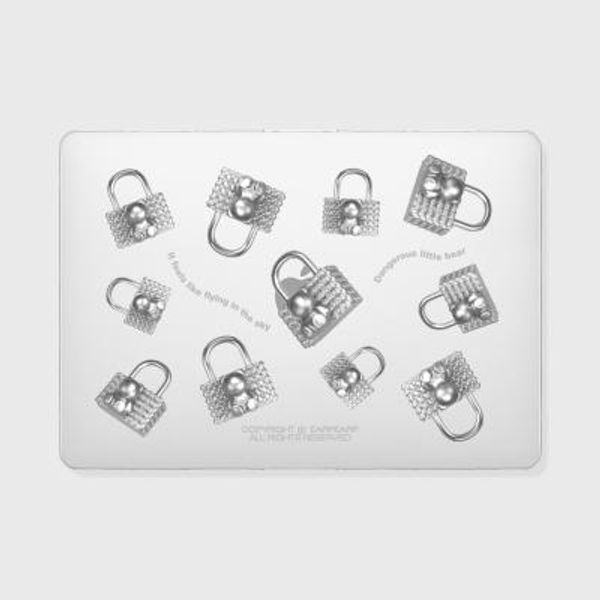 EARPEARP COVY PADLOCK PATTERN-GREY(留λ - 핫트랙스