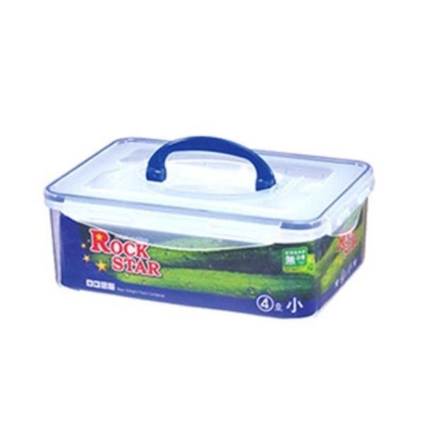 hplusmall 락스타 핸들 밀폐용기 4호 소 2.2L - 핫트랙스