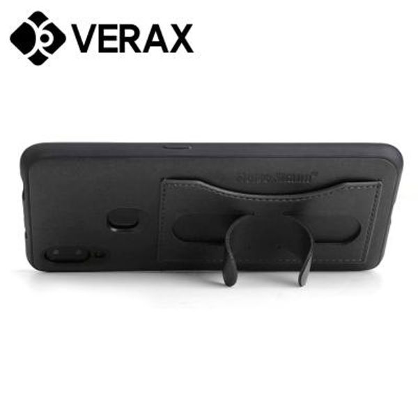 VERAX 아이폰SE 3세대 2022 스탠딩 원터치 가죽 케이스 P179 - 핫트랙스