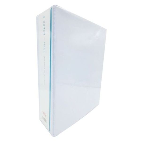 hplusmall 오피스존 백색 투명 사다리 바인더 10cm A4 3공 포켓O - 핫트랙스