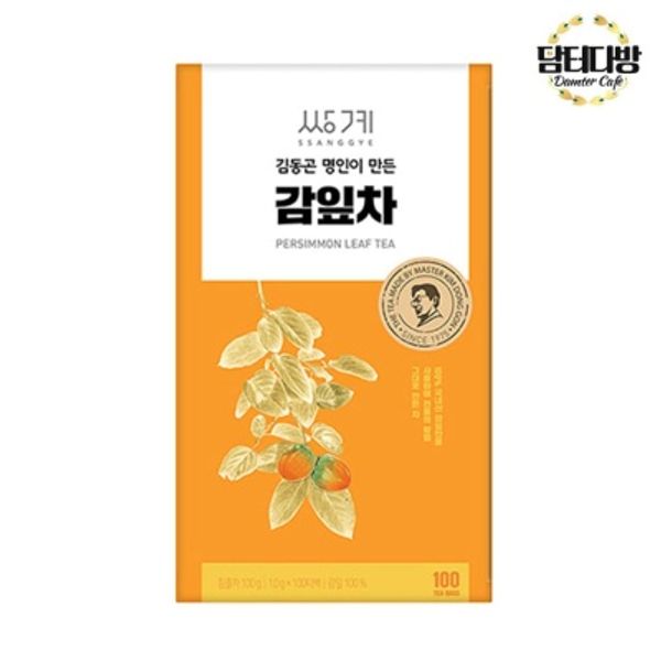 hplusmall 쌍계명차 김동곤명인 감잎차 100티백 - 핫트랙스