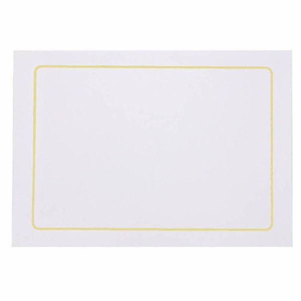 hplusmall 상장용지 A4(금박테두리)10매 - 핫트랙스