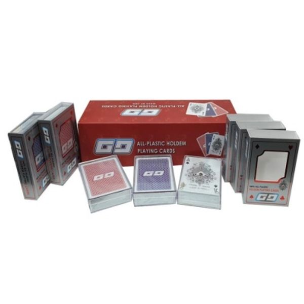 hplusmall 브릿지 사이즈 플레잉 트럼프 카드 12벌 원카트 게임 - 핫트랙스