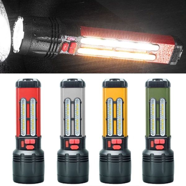 hplusmall 핸드폰 충전 LED 랜턴 손전등 써치 라이트 충전식[WDA - 핫트랙스