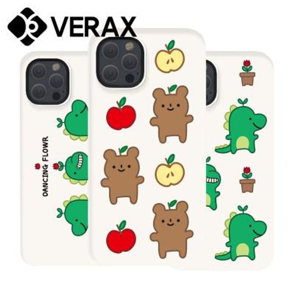 VERAX 아이폰12미니 애플앤피스 곰돌이 하드 케이스 KP069 - 핫트랙스
