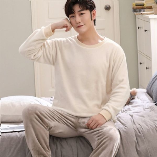 shoppingplan 플러피 남성 수면잠옷 세트(XL) - 핫트랙스