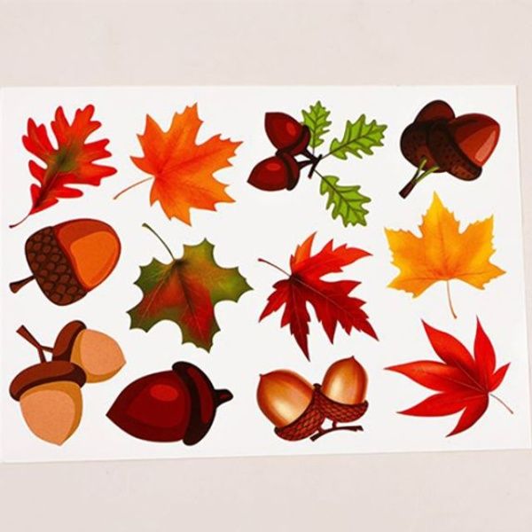 hplusmall 꾸미기스티커(가을) (4개세트)[WCAFD9F] - 핫트랙스