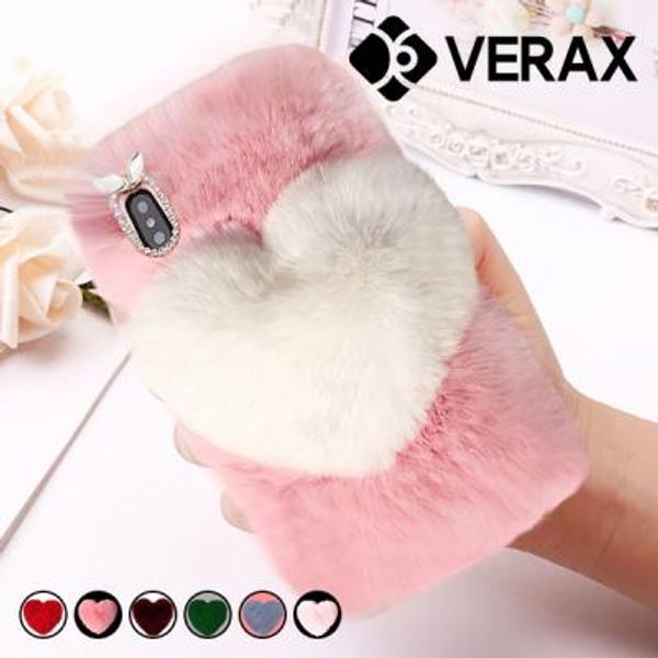 VERAX P245-3 갤럭시노트4 하트 퍼 정품 핑크 실리콘케이스 - 핫트랙스