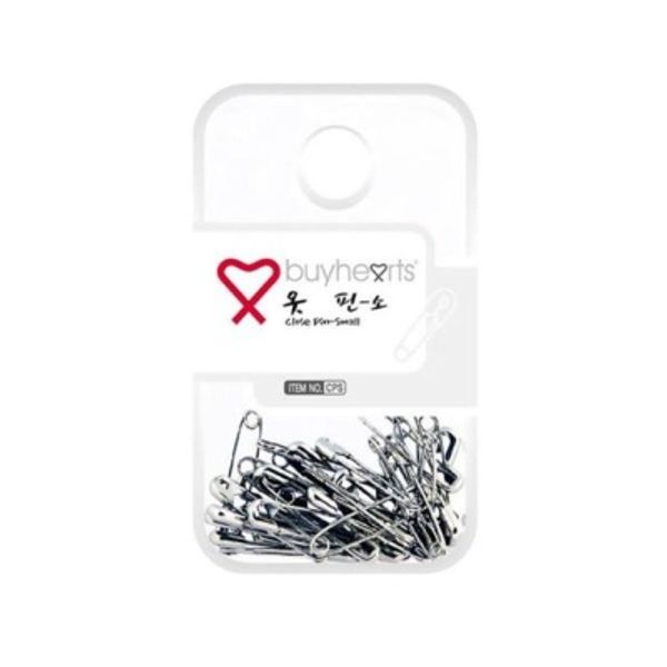 hplusmall 바이하츠 옷핀 소(소 28mm 36개입) - 핫트랙스