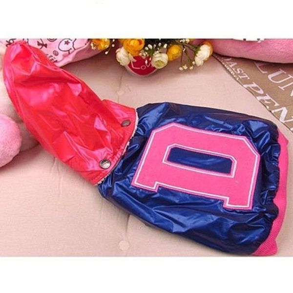 hplusmall 애견자켓 컬러풀 블루 L 1p 강아지 강이지옷 애견옷[W - 핫트랙스