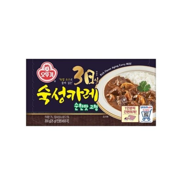 hplusmall 오뚜기 3일숙성카레고형순한맛100g[W97341E] - 핫트랙스