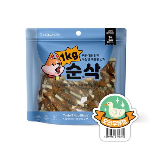 hplusmall 순삭 오리우유껌 1kg WD15038 - 핫트랙스